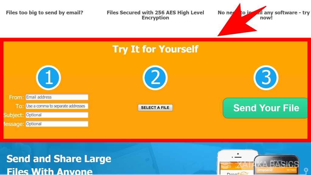DropSend, qué es y cómo lo puedes usar para compartir archivos grandes