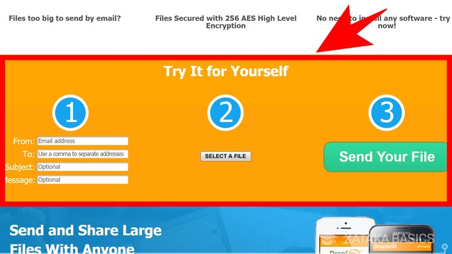 DropSend, qué es y cómo lo puedes usar para compartir archivos grandes