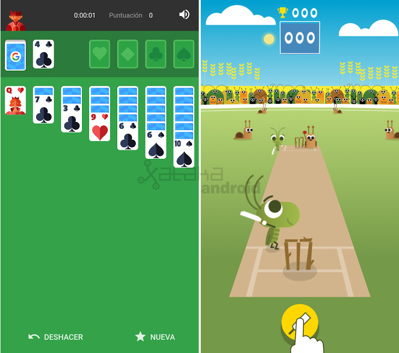 El renovado Google Play Games viene con tres juegos integrados