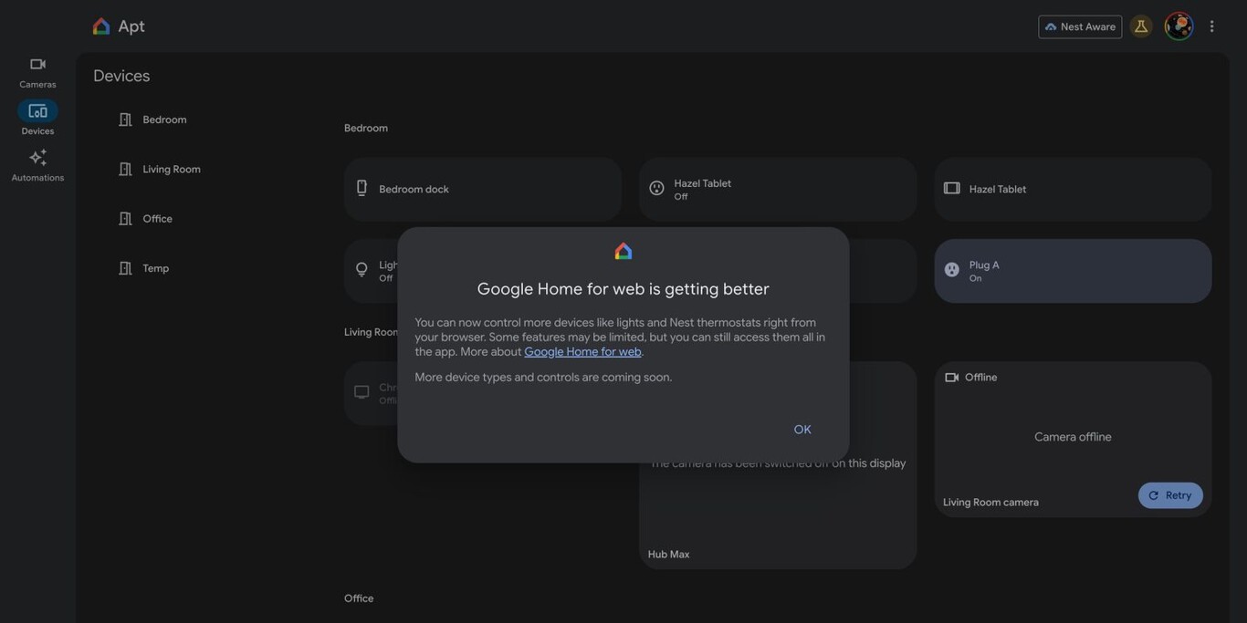 La web de Google Home se actualiza: así puedes controlar bombillas y ...