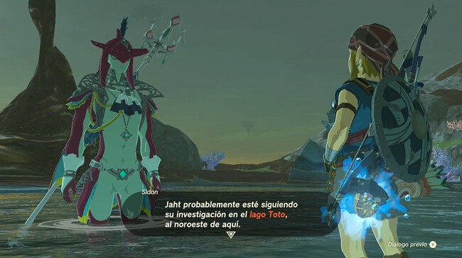 Cómo encontrar al Rey Dorphan para hacernos con la Túnica Zora en Zelda ...