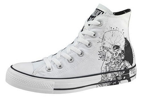Las Converse de Metallica y AC/DC
