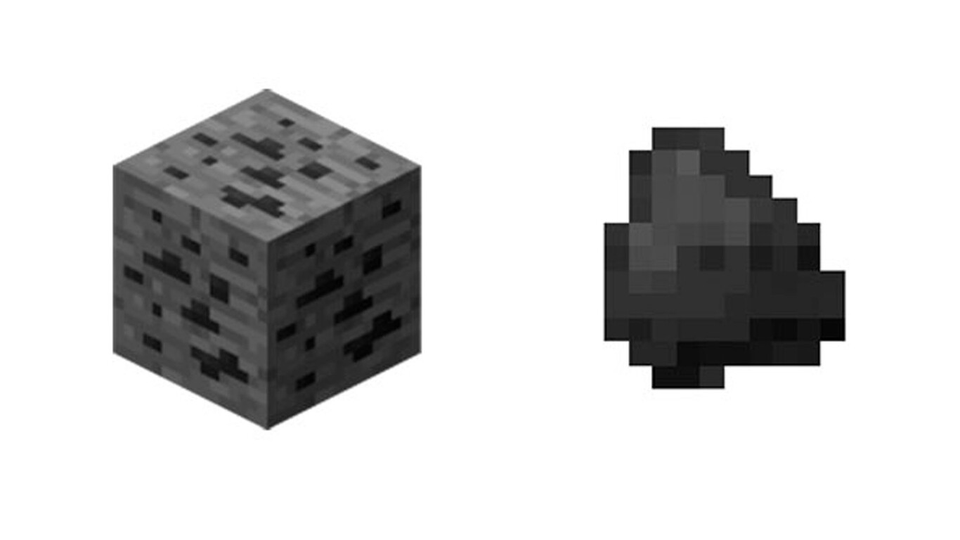 Carbón en Minecraft: dónde encontrarlo y qué puedes fabricar con él