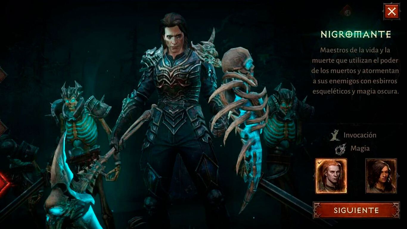 Nigromante en Diablo Immortal: atributos, habilidades y mejores gemas ...