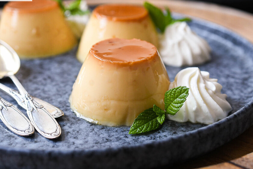 Receta de flan de huevo casero tradicional con sus trucos