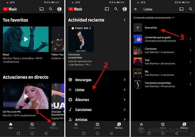 YouTube Music: cómo crear listas de reproducción colaborativas, en las ...