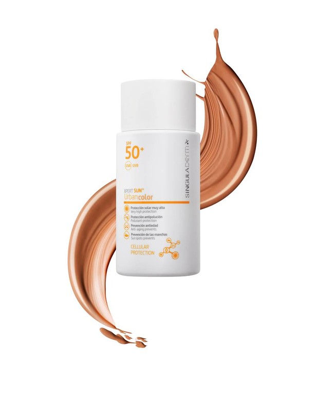 Estas 15 cremas faciales para el sol tienen un toque de color y dan un ...