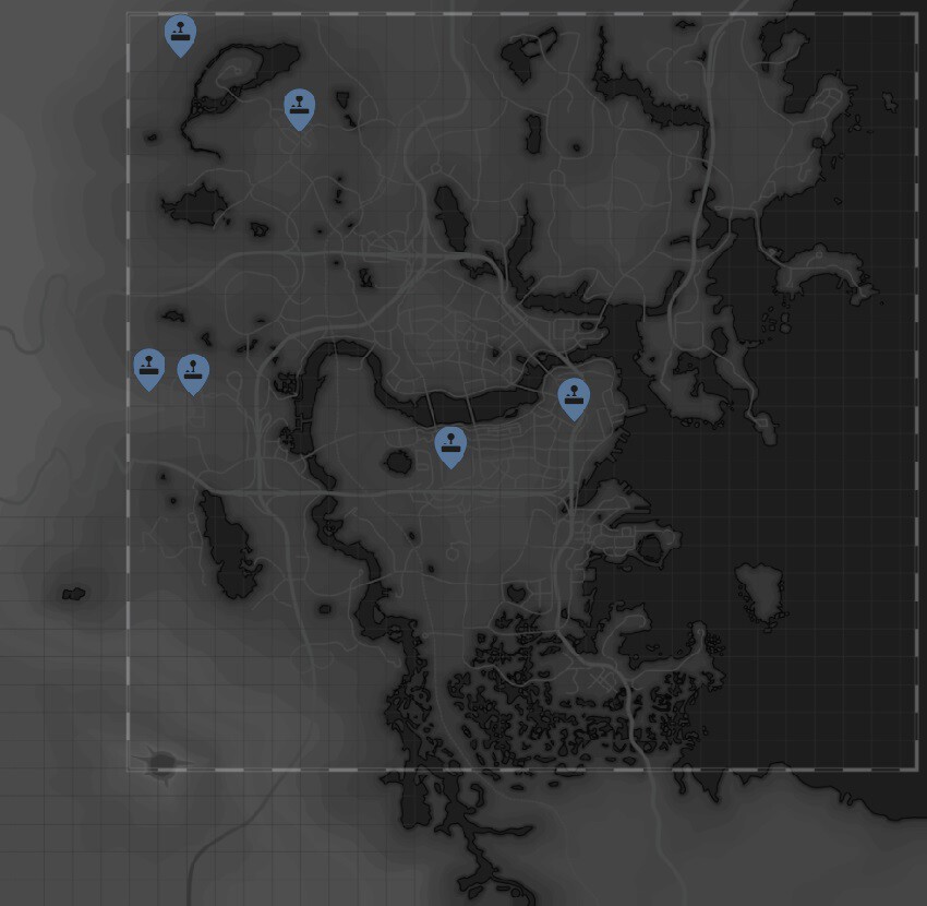 Fallout 4, mapa interactivo con todos los coleccionables - Fallout 4 ...