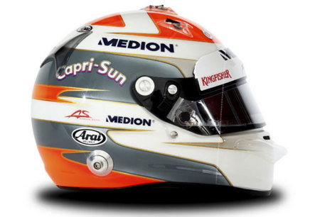 Los cascos de la Fórmula 1. Edición temporada 2013