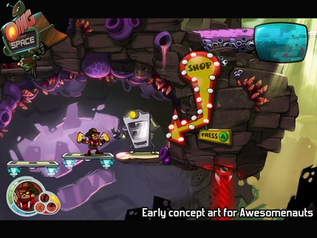 Así lucía antes 'AwesomeNauts', con Froggy G. en modo Samuel L. Jackson ...