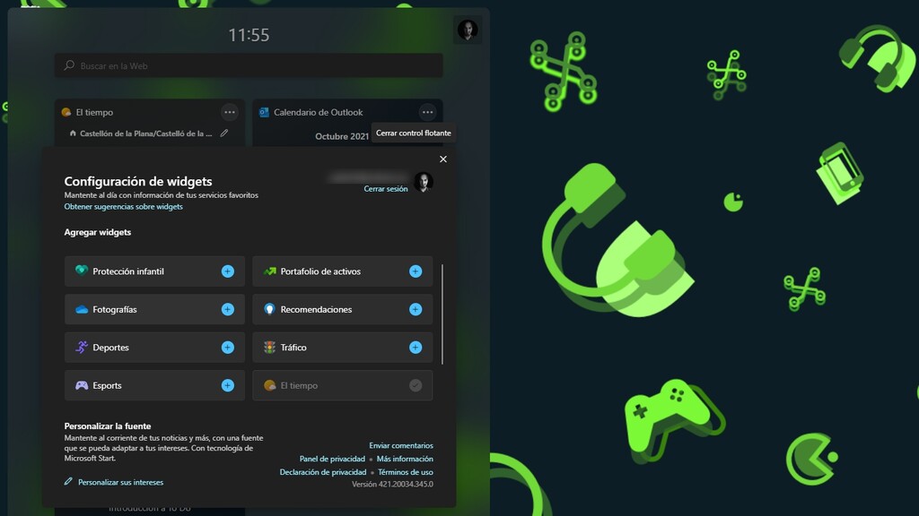 Cómo personalizar tu panel de widgets en Windows 11