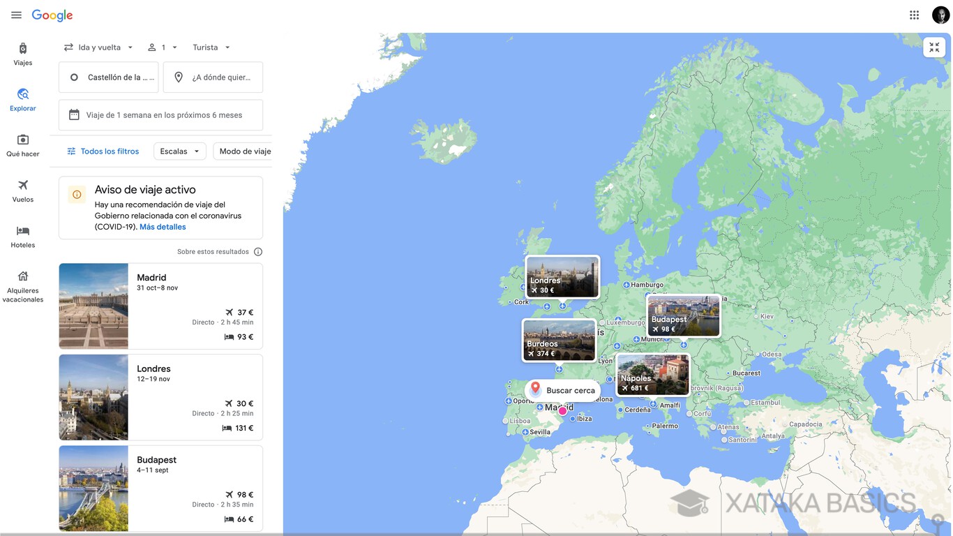 Google Viajes: qué es, qué puedes hacer con él y cómo instalarlo en el ...