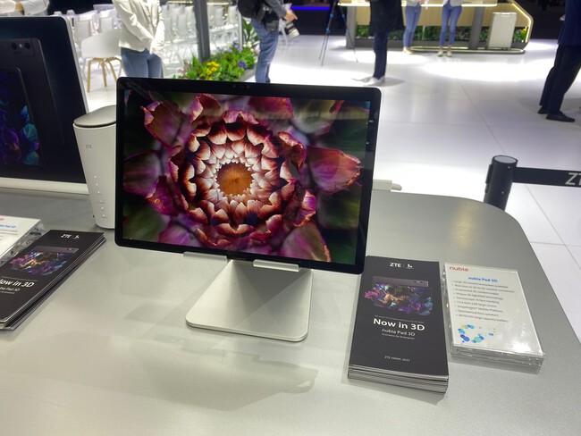 ZTE revive el 3D con una tablet espectacular: así es la nubia Pad 3D