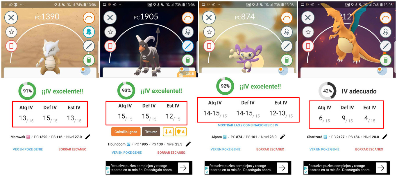 Pokémon GO: qué son los IV, cómo calcularlos y cómo afectan al combate ...