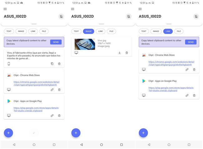 Clipt, la app de OnePlus que permite sincronizar el portapapeles de tu ...
