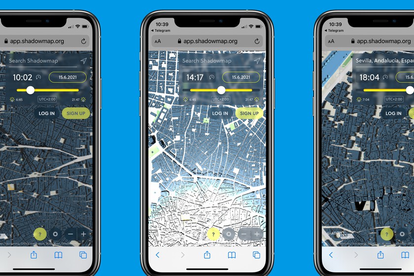 Este increíble mapa sirve para saber cuánto sol le dará a tu casa en ...