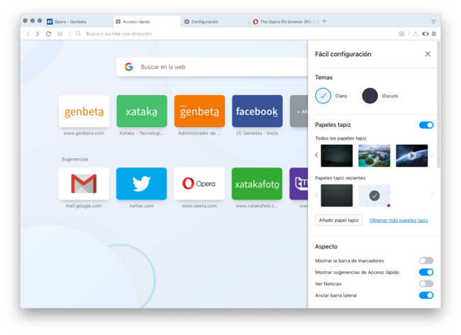 Probamos R3: la próxima gran versión de Opera trae nueva interfaz y uno ...