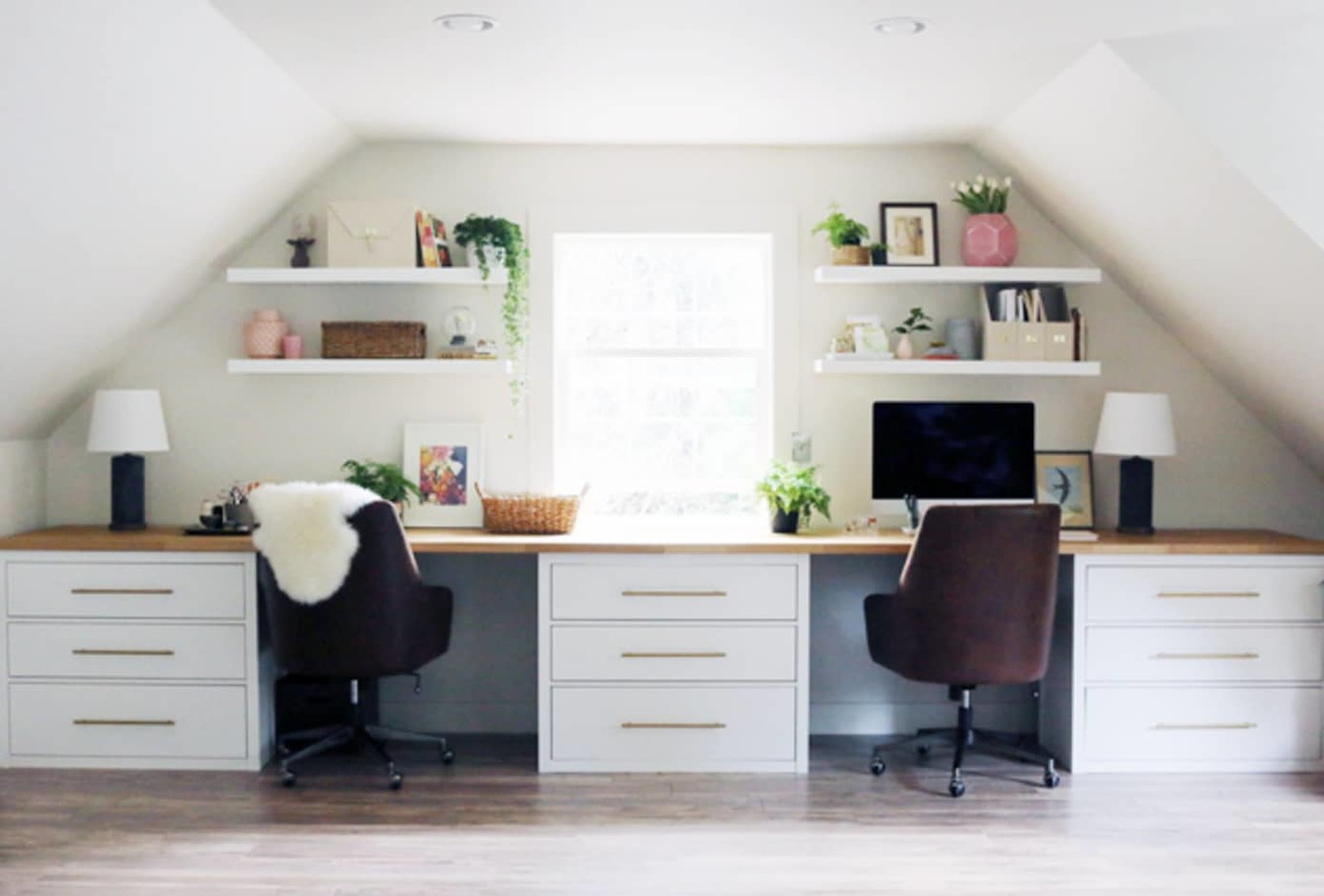 Consejos, ideas y algunos Ikea Hack para crear una zona de trabajo en casa confortable y con ...