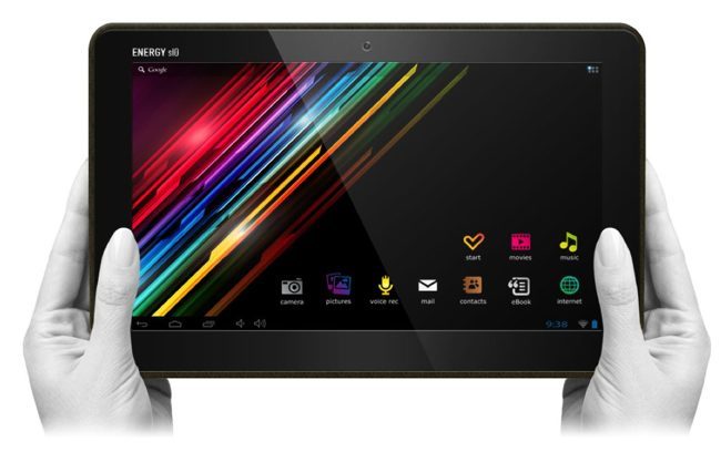 Energy Tablet s10 propone una decena de pulgadas de hardware sencillo