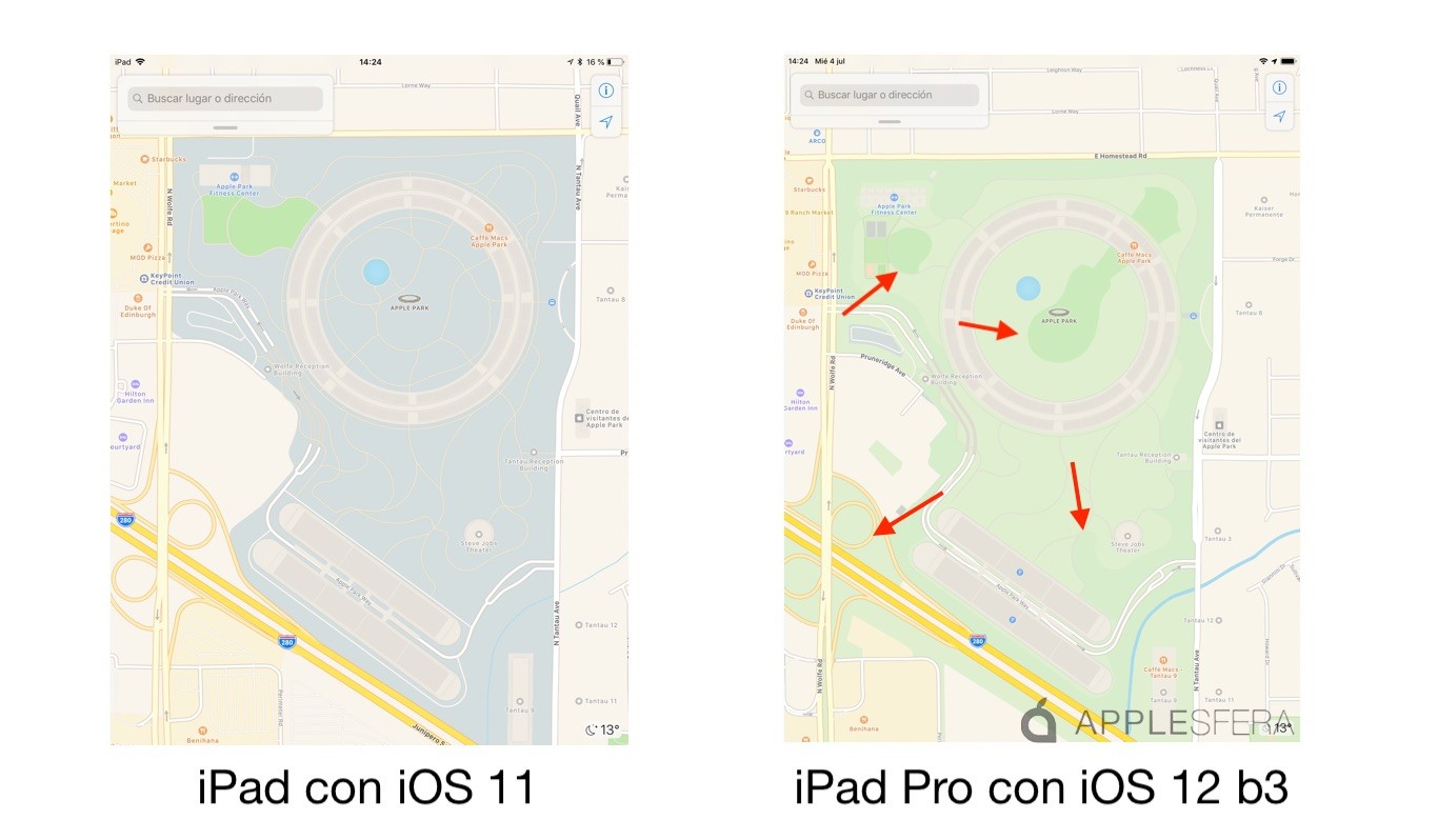 Así es Apple Maps 2.0 en iOS 12