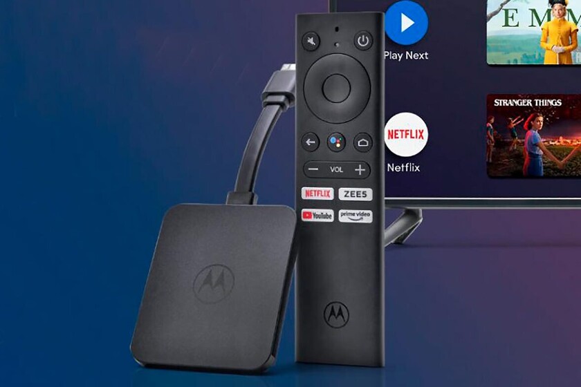 Motorola 4K Android TV Stick Nuevo Reproductor Multimedia En