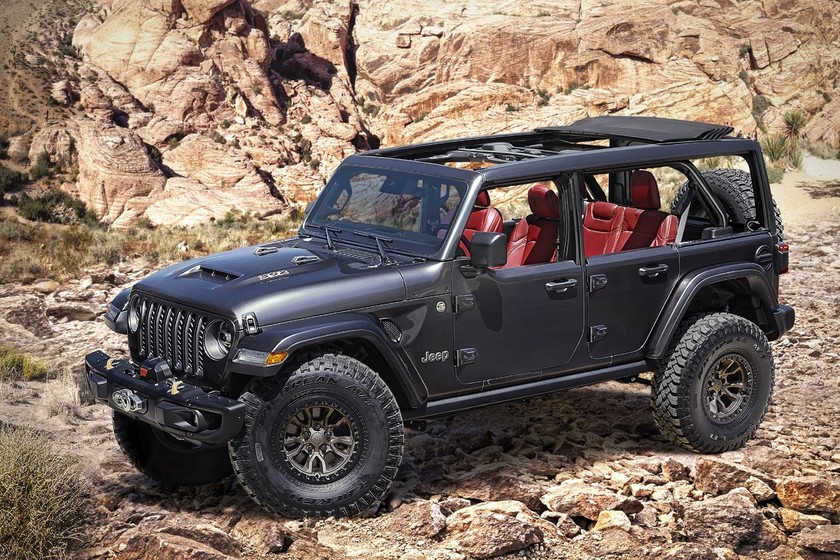El Jeep Wrangler más bruto con motor V8 de 456 CV ya está en camino, y este Rubicon 392 Concept ...