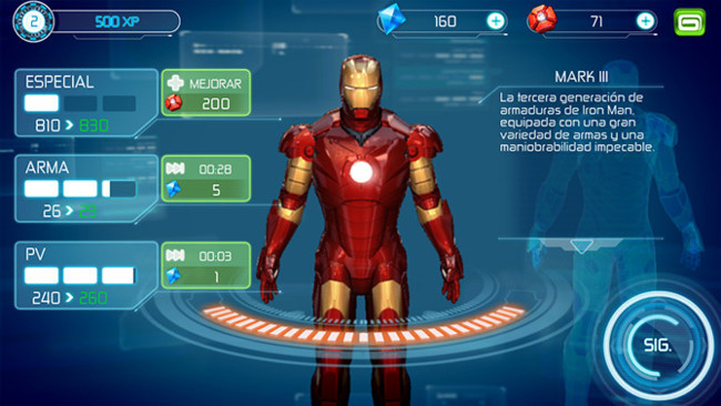 Iron Man 3 para iOS, Tony Stark tiene prisa en llegar