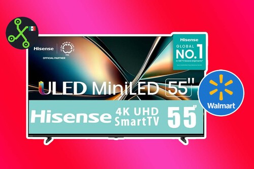Walmart tiene en rebaja esta pantalla Hisense con tecnología ULED, resolución 4K y perfecta para ...