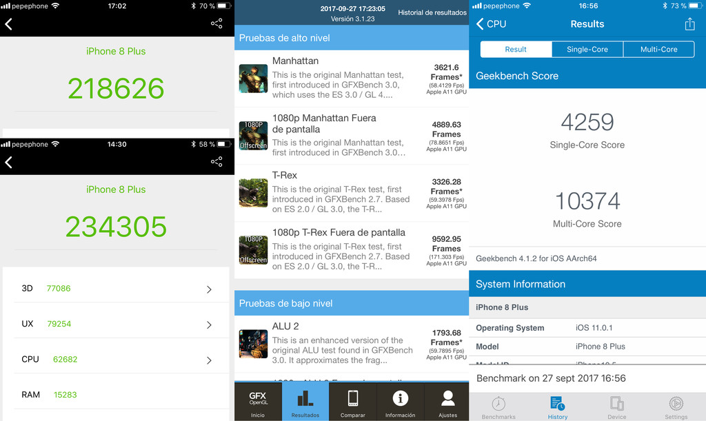 iPhone 8 Plus, análisis. Review con características, precio y ...