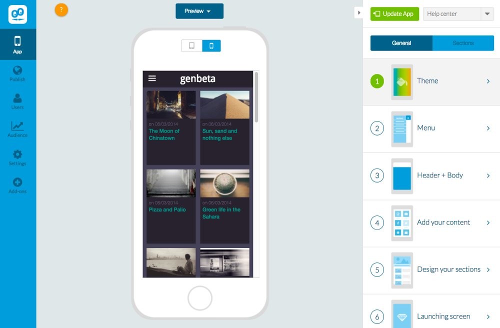 Cómo crear apps de móvil sin programar