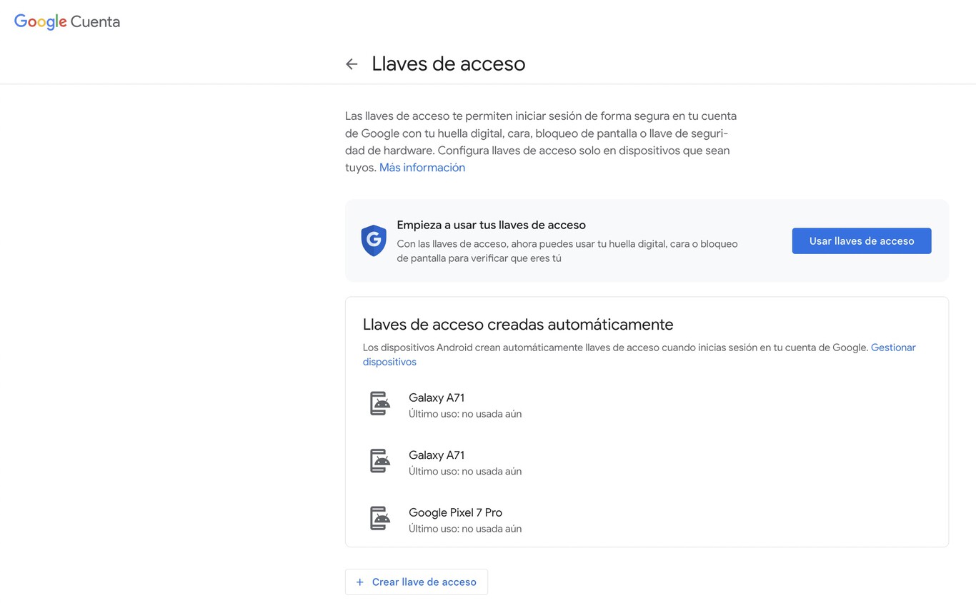 Cómo puedes crear y usar passkeys para entrar a tu cuenta de Google sin ...