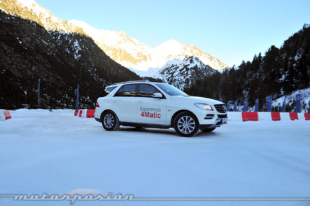 Experiencia 4Matic de Mercedes-Benz en Andorra