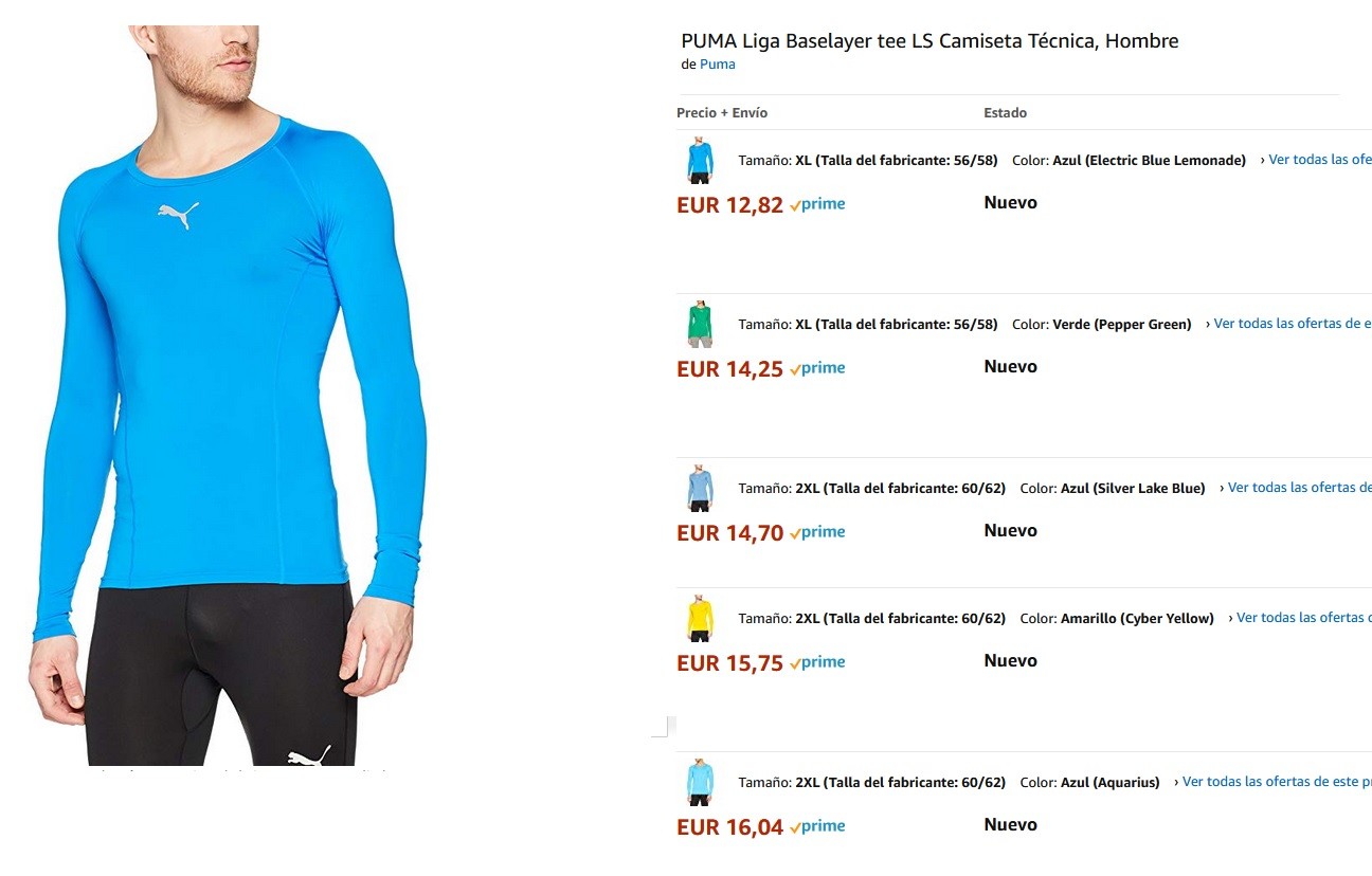 13 ofertas de Amazon en ropa deportiva de marcas como Adidas, Nike, New ...