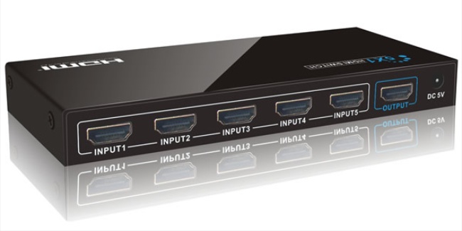 Conmutador HDMI, conecta varias señales HDMI a una única toma en tu TV