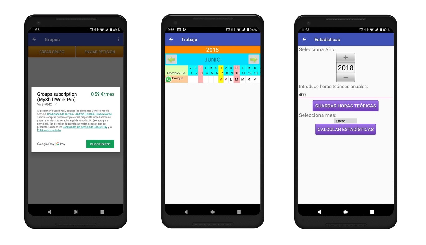 MiTurno Pro: una aplicación de calendario para gestionar y organizar ...