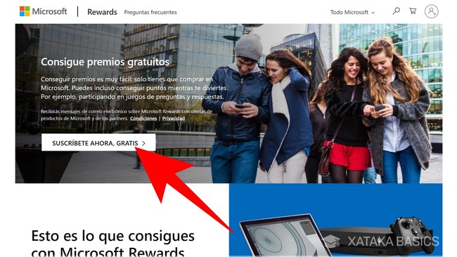 Microsoft Rewards: qué es, cómo participar y cómo puedes conseguir puntos