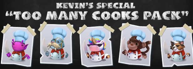Overcooked! 2 presenta los cinco chefs que se incluyen con su reserva