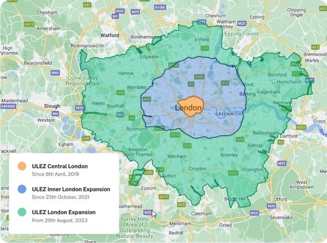 Londres se ha convertido en el peaje urbano más restrictivo del mundo ...