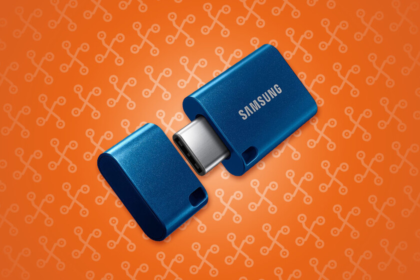Con esta memoria USB-C de Samsung y sus 256 GB podrás almacenar todo lo ...