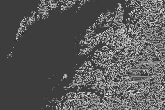 Peak Map: la aplicación que convierte en arte el relieve de cualquier ...