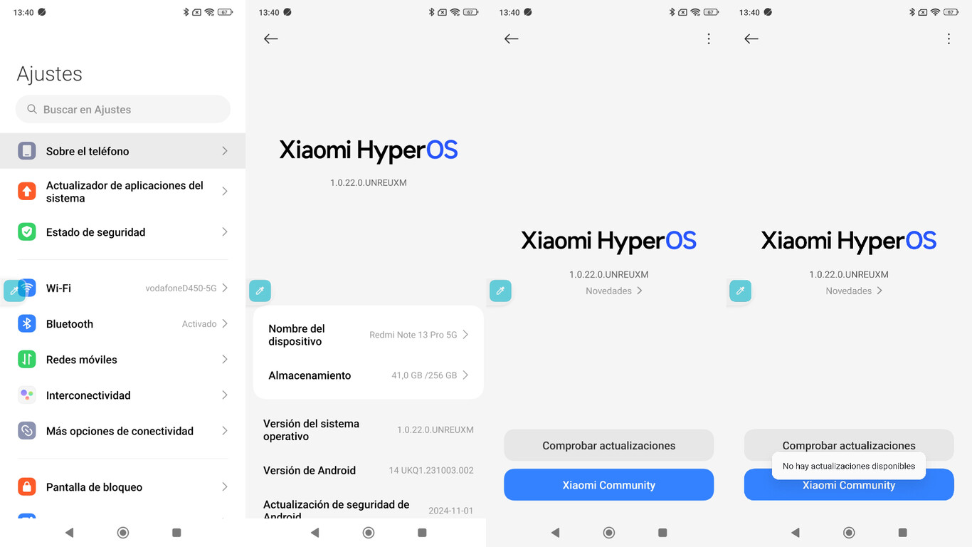 No tengo aún HyperOS 2 en mi Xiaomi, así que voy a probar este método a ver si me llega