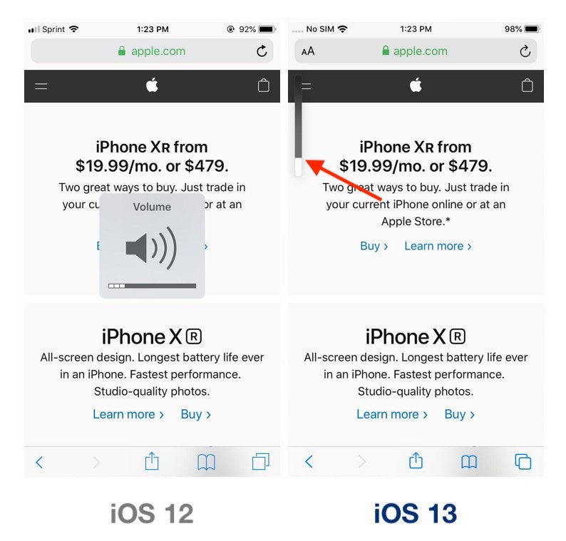 Comparación iOS 12 vs iOS 13: estas son algunas de las diferencias ...