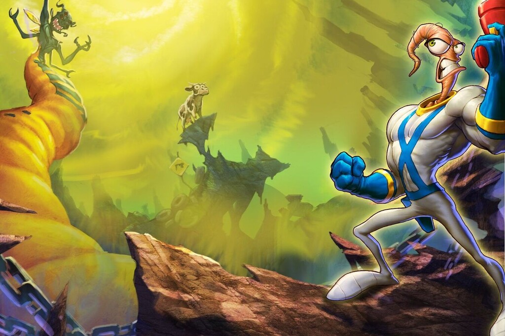 Earthworm Jim - Vida Extra