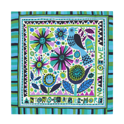 Antonio Ballester Moreno y el mantón de manila de Loewe, nueva colección