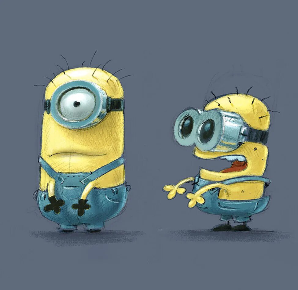 De orcos a robots: los Minions y el largo camino hacia el diseño final ...