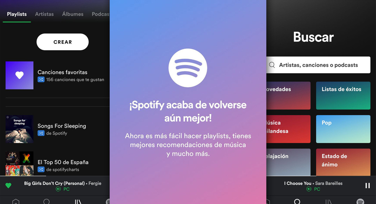 El nuevo Spotify ya está aquí y lo hemos probado: horas de música ...