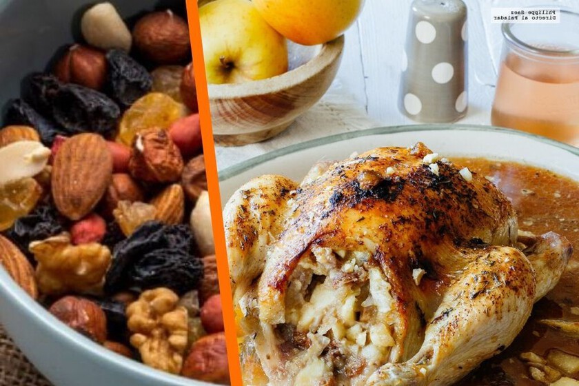 Cómo hacer un ‘Pollo relleno de manzana, nueces y pasas’ para celebrar ...