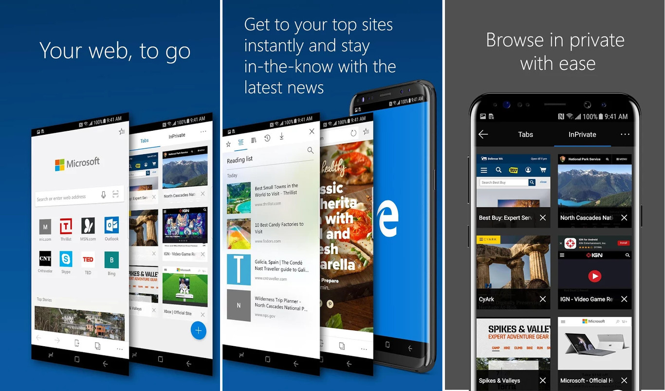 Microsoft Edge para Android, ya está aquí su primera versión estable ...