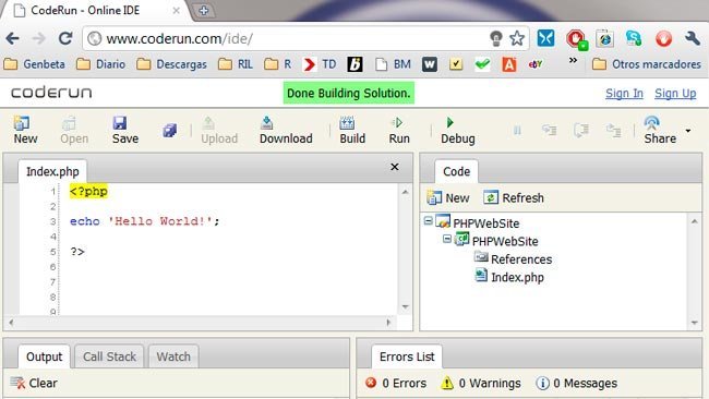 Editores de código online para programar