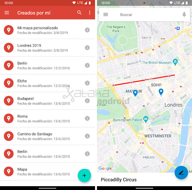 Google My Maps para Android echará el cierre en octubre: habrá que usar ...